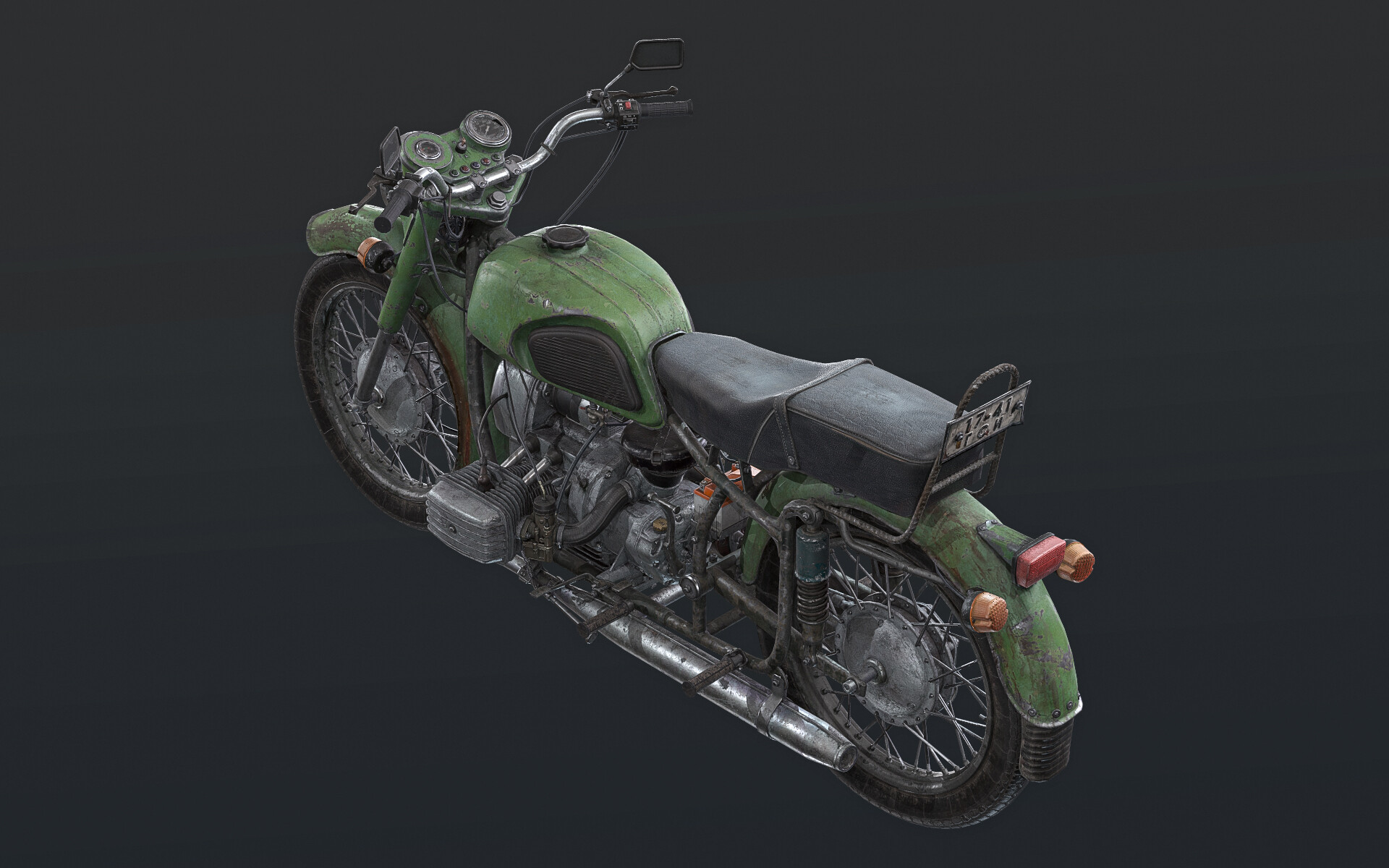 ArtStation - Motorcycle