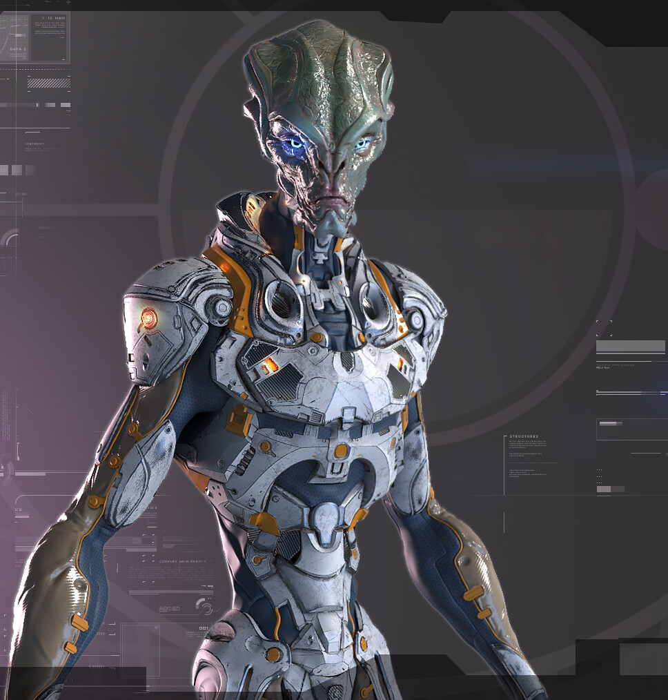 ArtStation - Alien Concept Sculpting