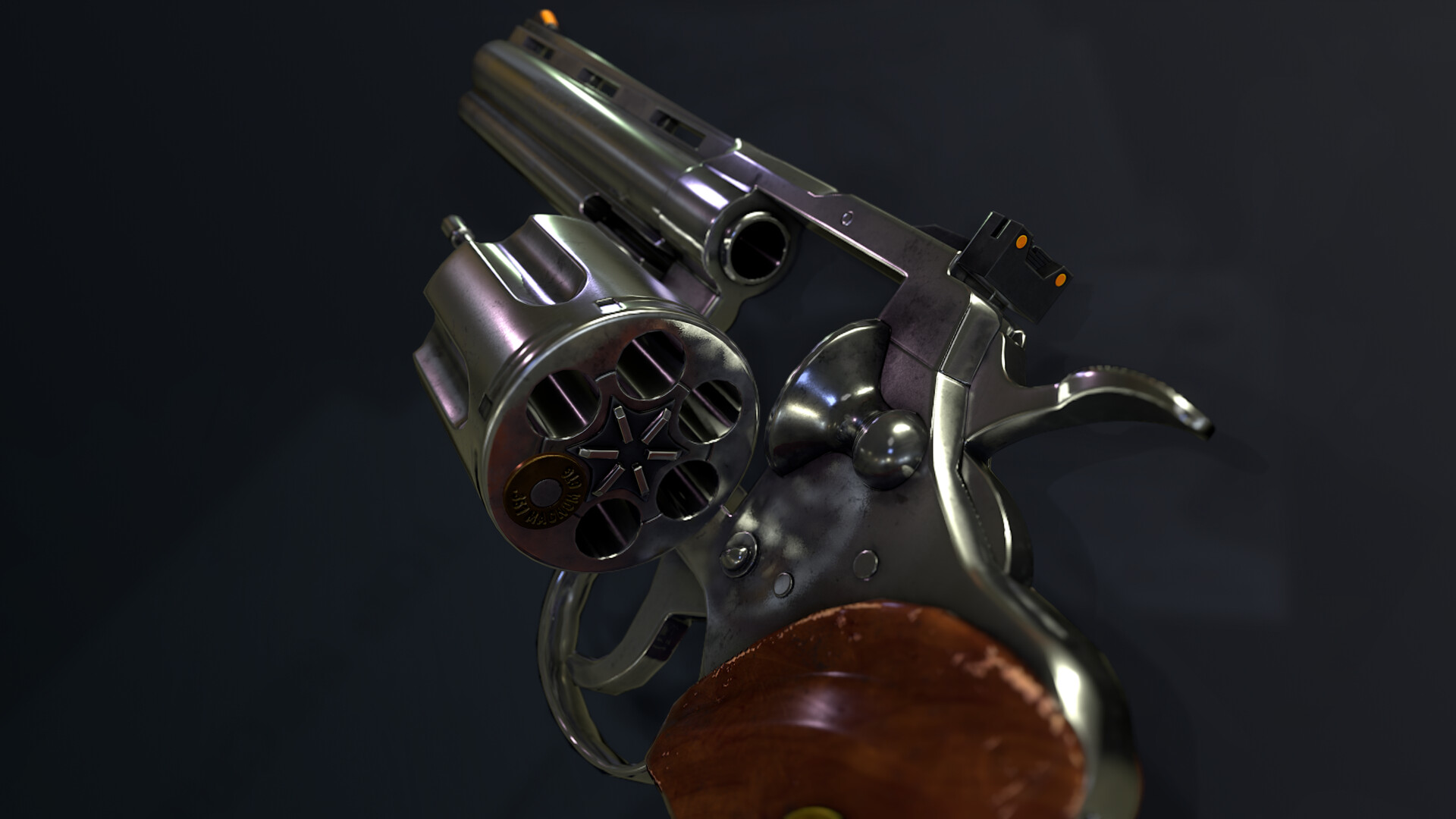 ArtStation - Peer Review - .357 Revolver