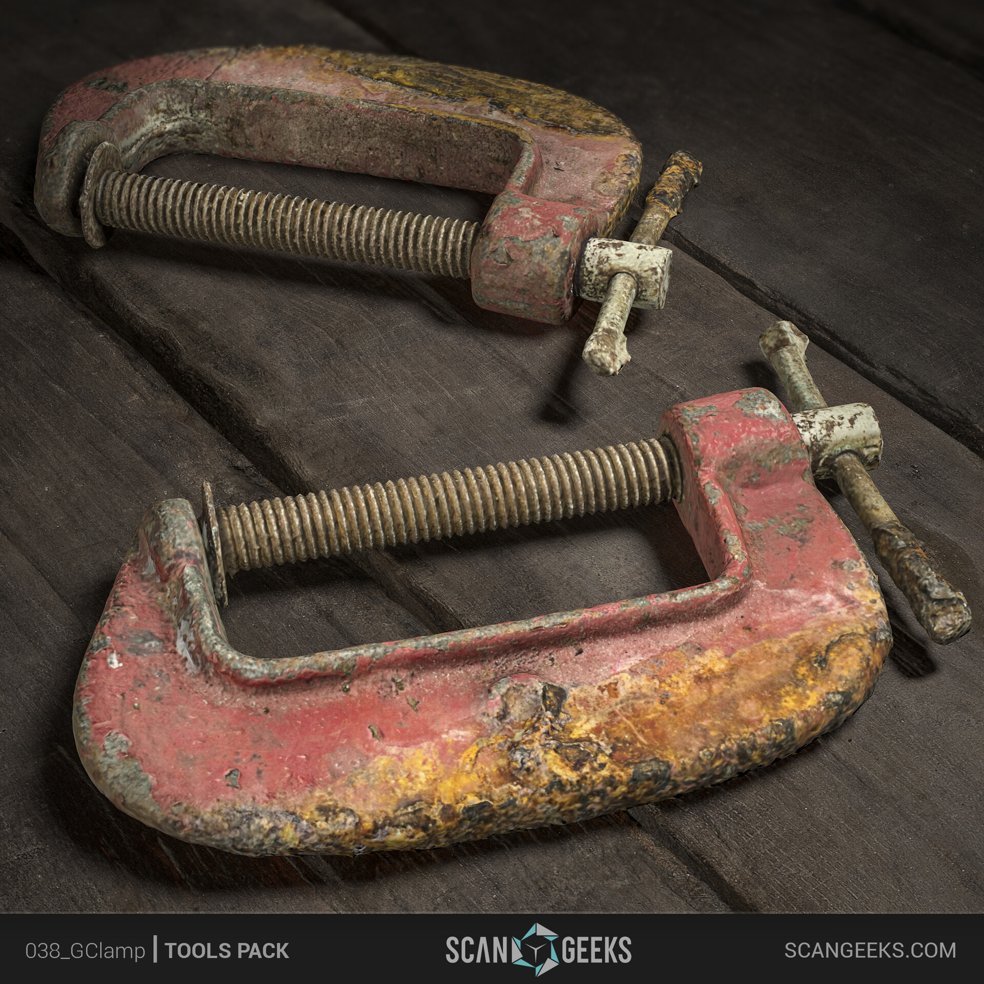 ArtStation - G Clamp - Photogrammetry Asset 3D PhotoScan