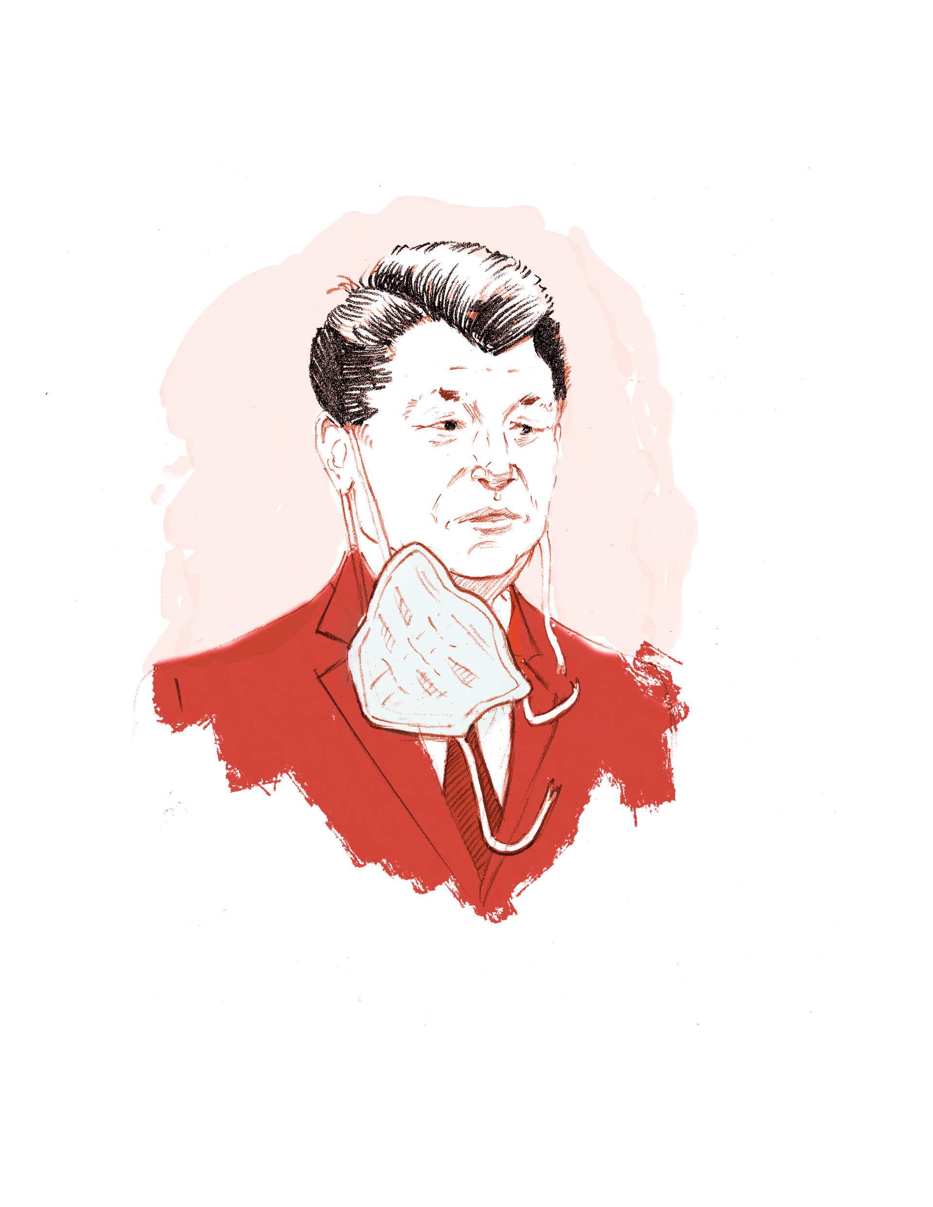 ArtStation - Xi Xinping Portrait