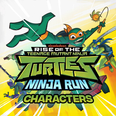 ArtStation - Rise of the TMNT: Ninja Run - Character Art