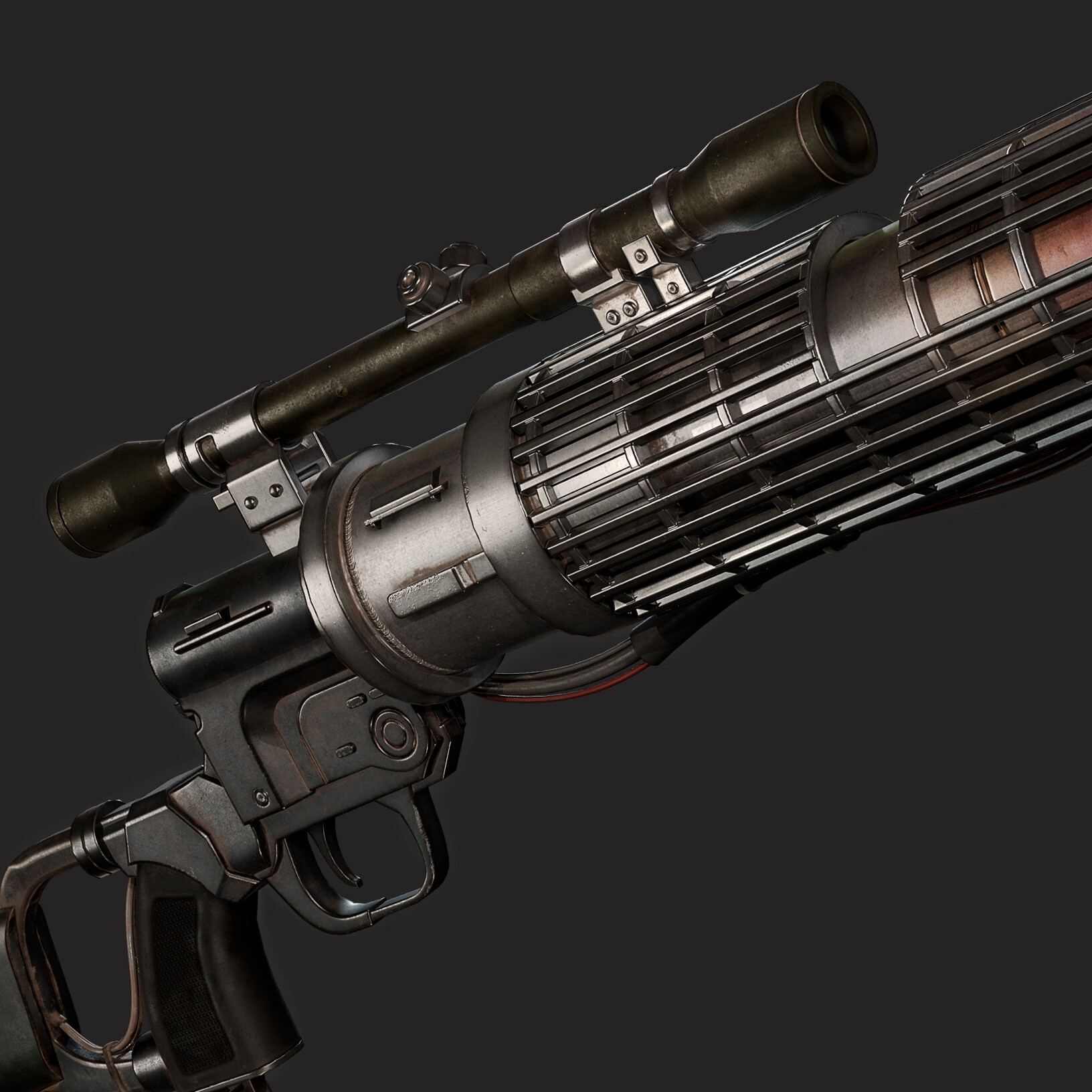ArtStation - EE-3 Carbine Rifle Blaster