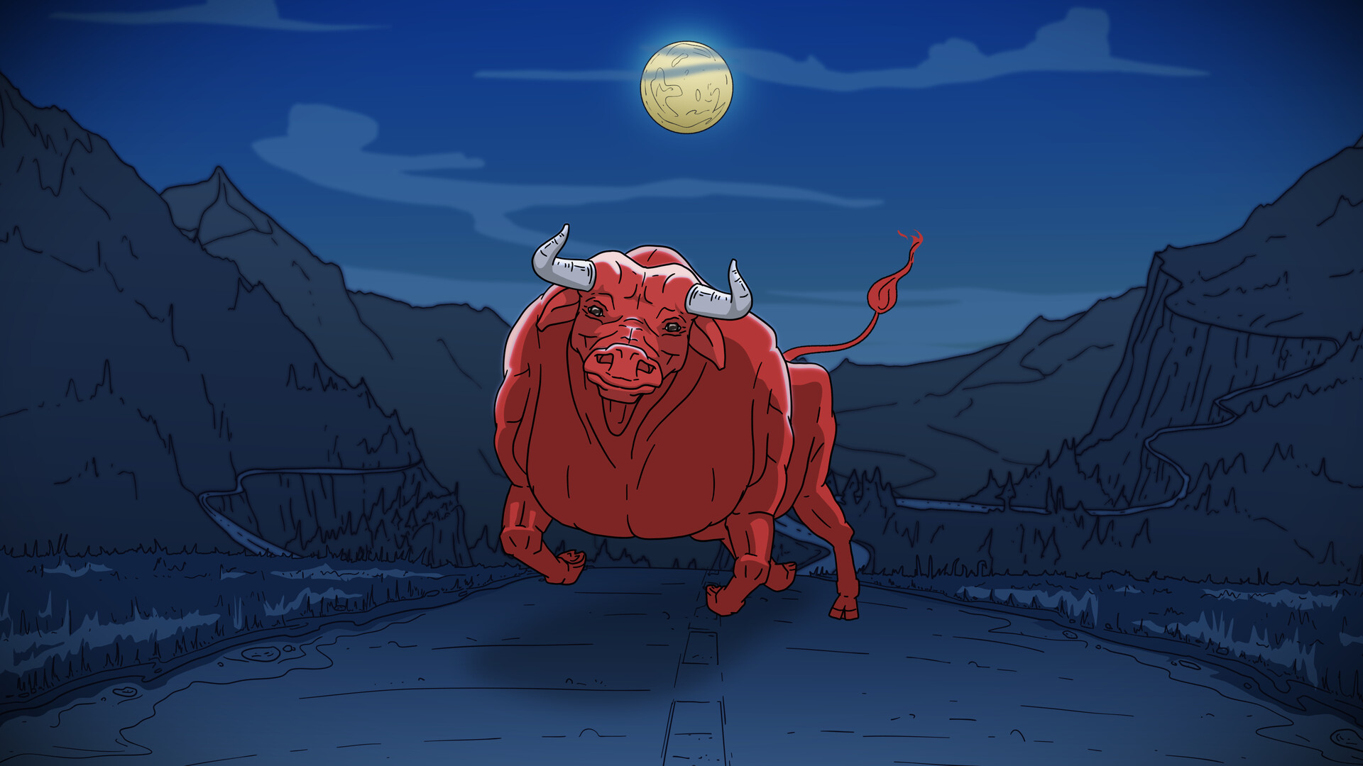 ArtStation - Bull Animation