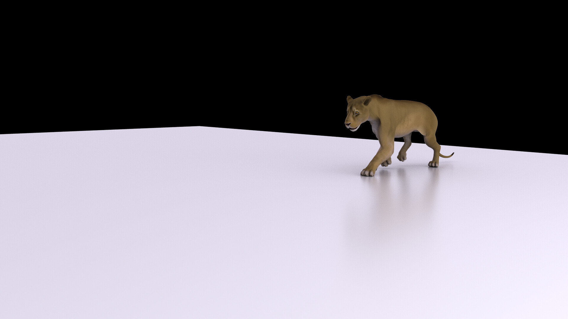 ArtStation - Lion Walkcycle