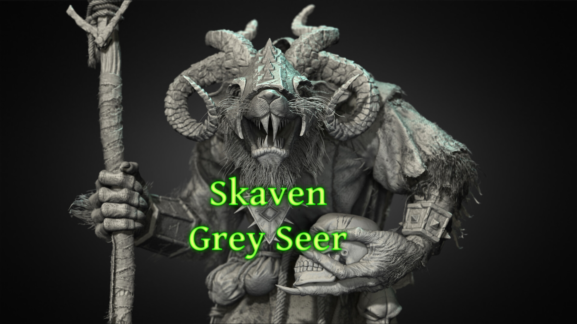ArtStation - The Skaven Grey Seer