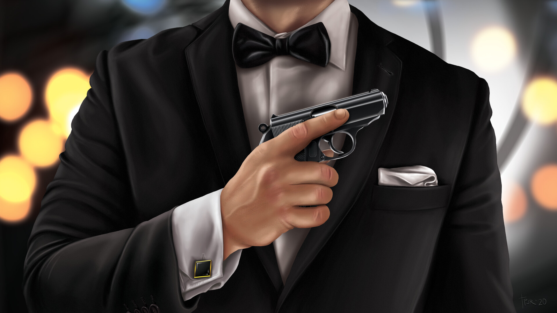 ArtStation - GoldenEye N64 Orchestrated Album Artwork
