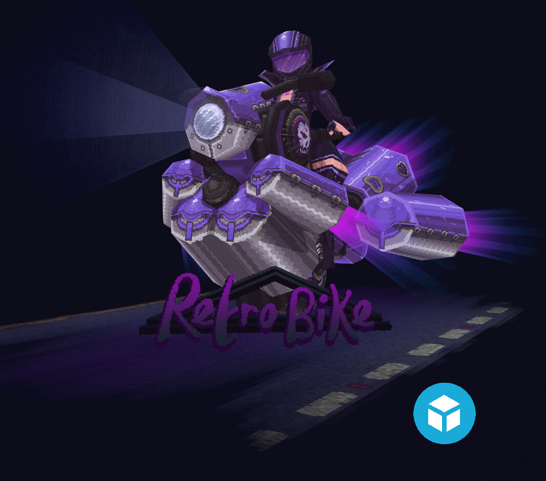 ArtStation - Retro Bike - Pixel Art