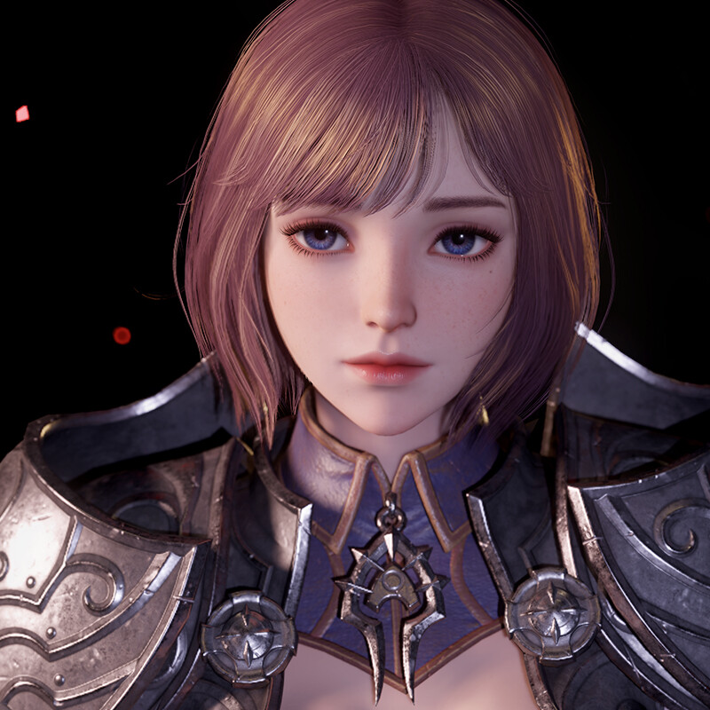 ArtStation - Blue Knight