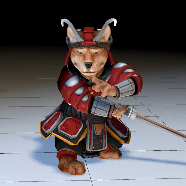 ArtStation - Dog 3d character modeling and animation