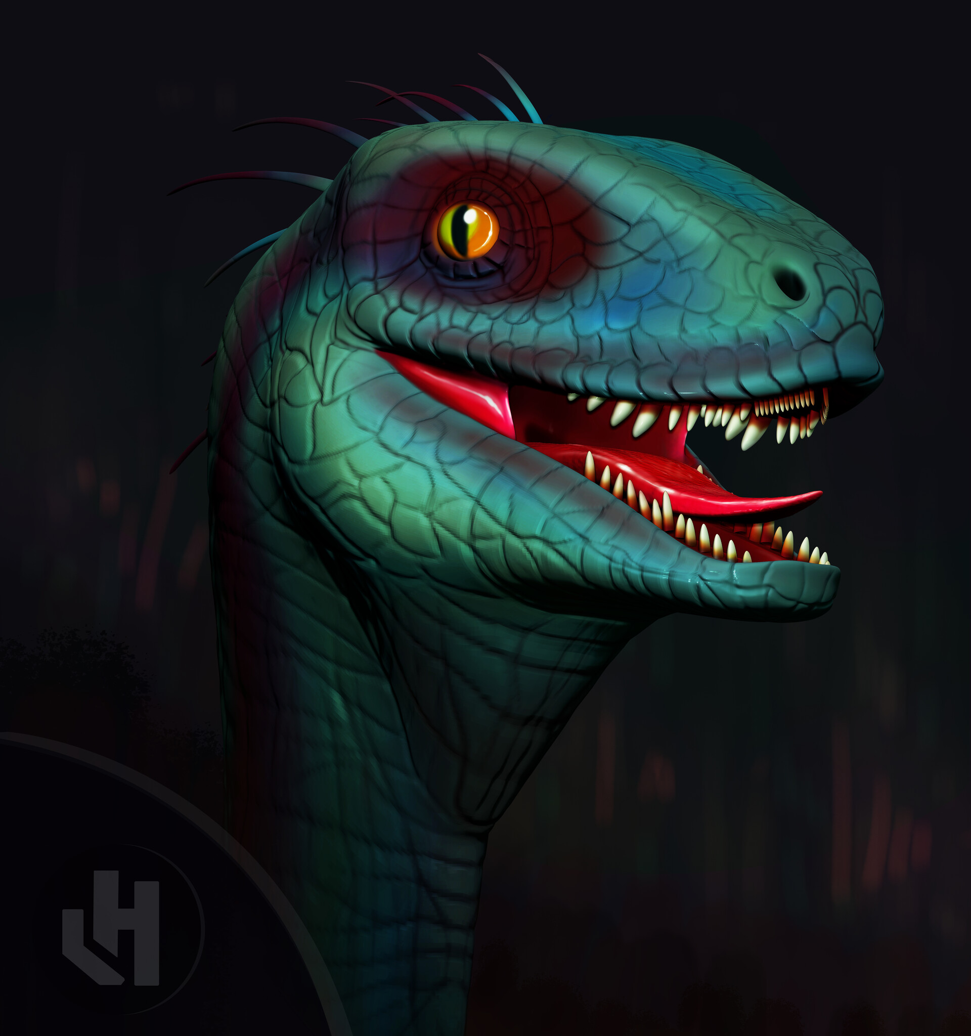 ArtStation - Velociraptor