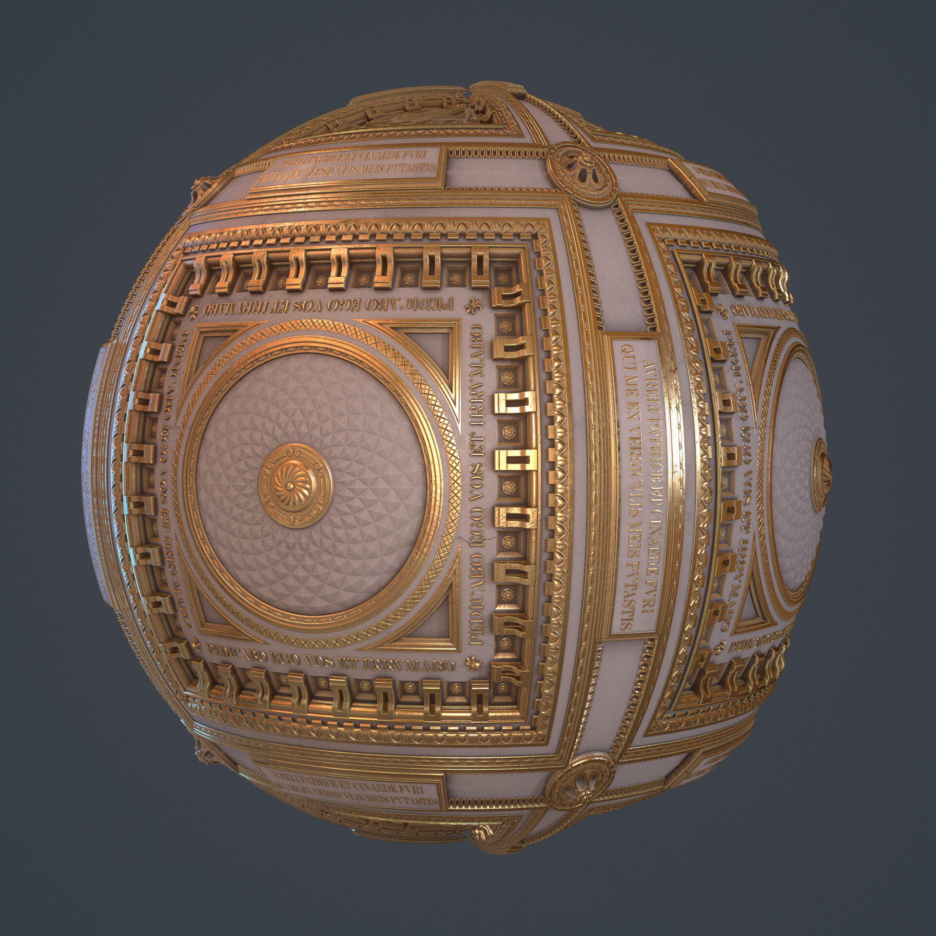 ArtStation - Baroque ceiling