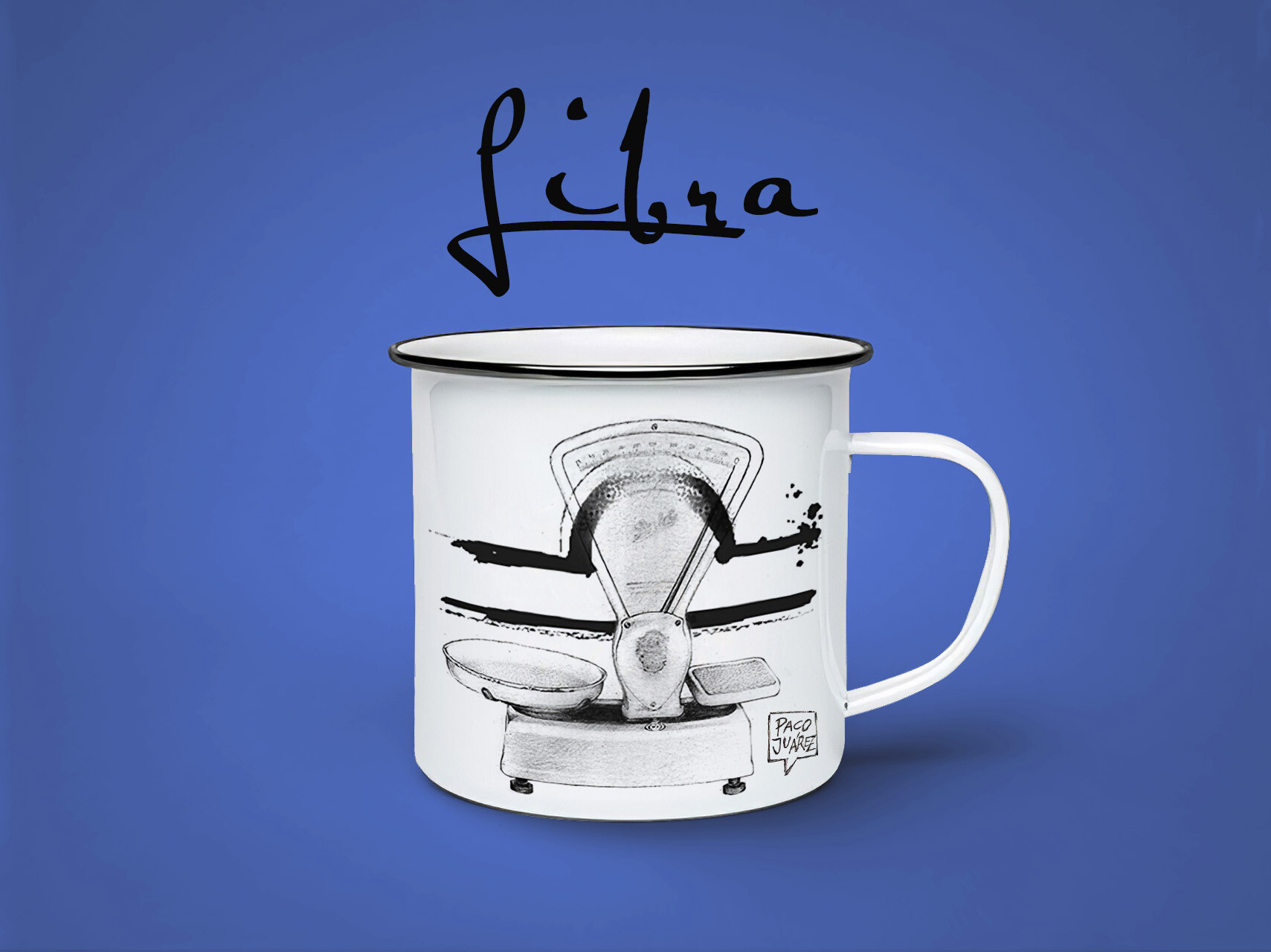 Paco Juárez Blanco - Zodiac Symbols -Libra-