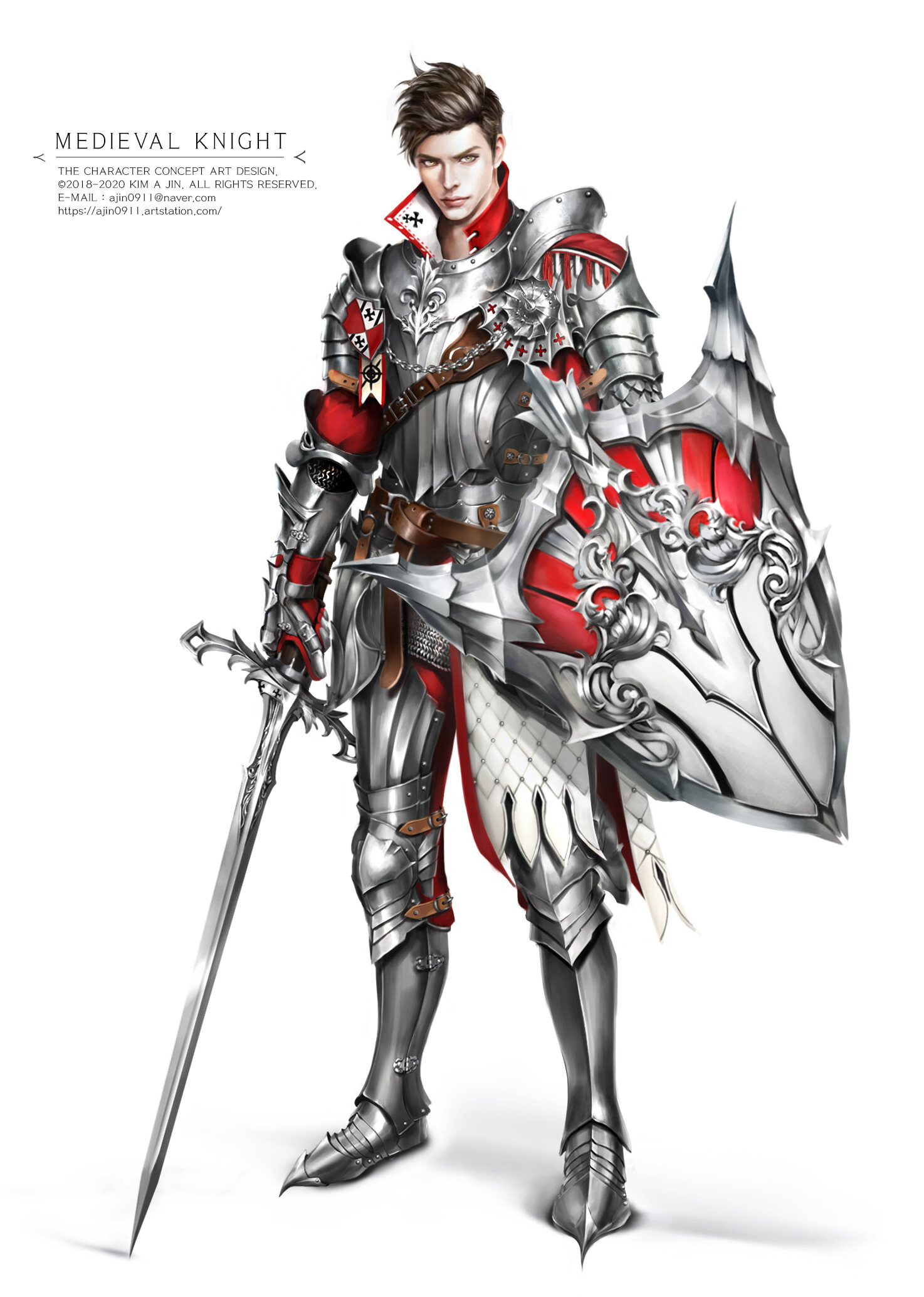 ArtStation - Medieval knight