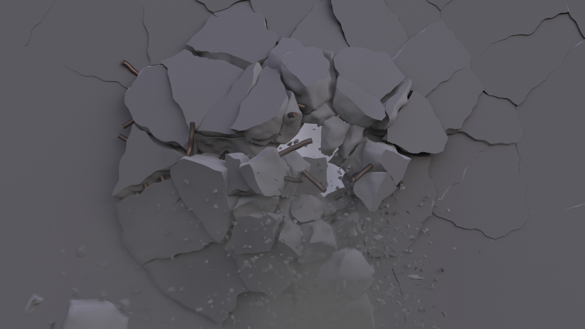 ArtStation - Reinforced Wall Destruction