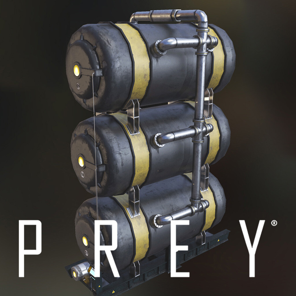 ArtStation - PREY - Fuel Tank