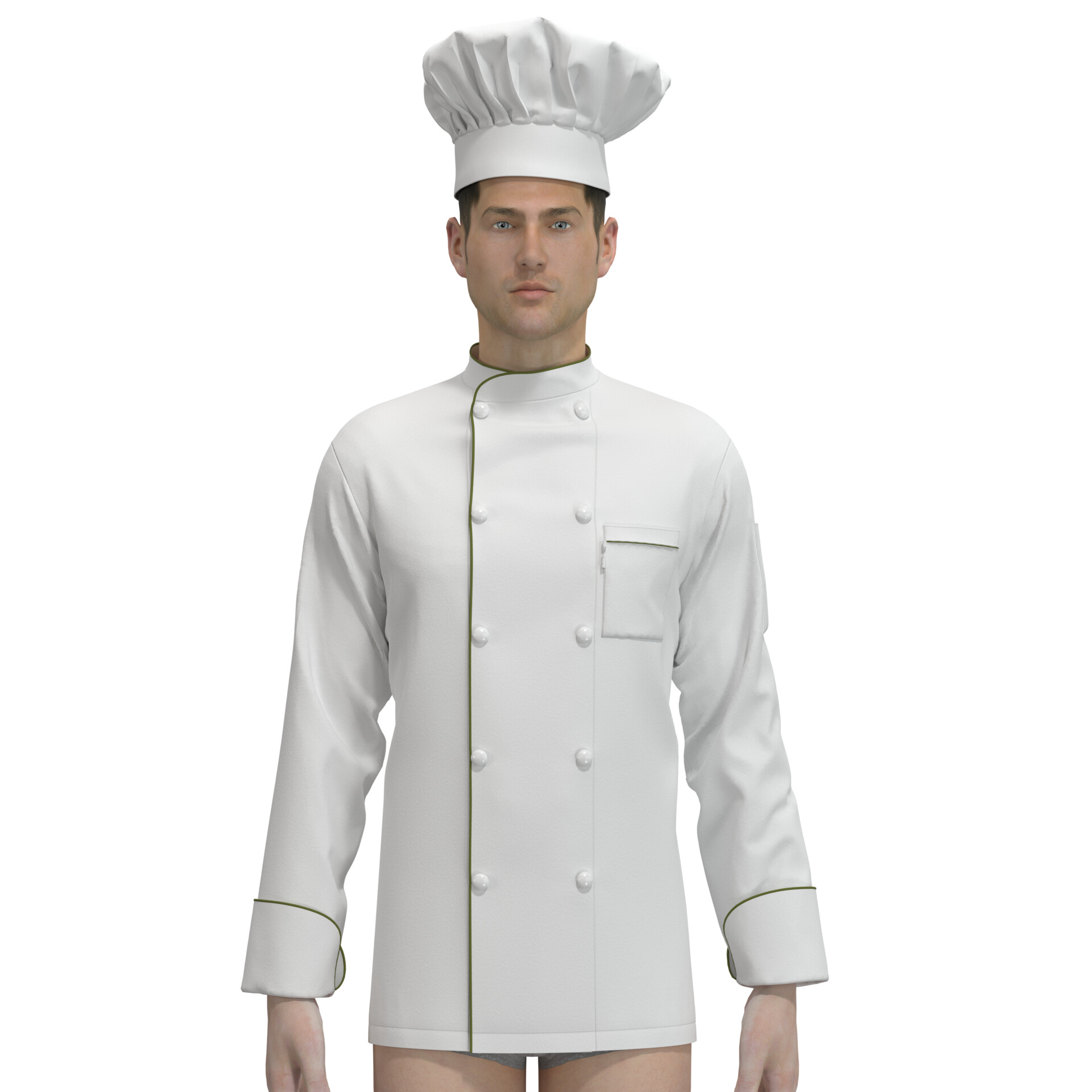 ArtStation - Chef Jacket