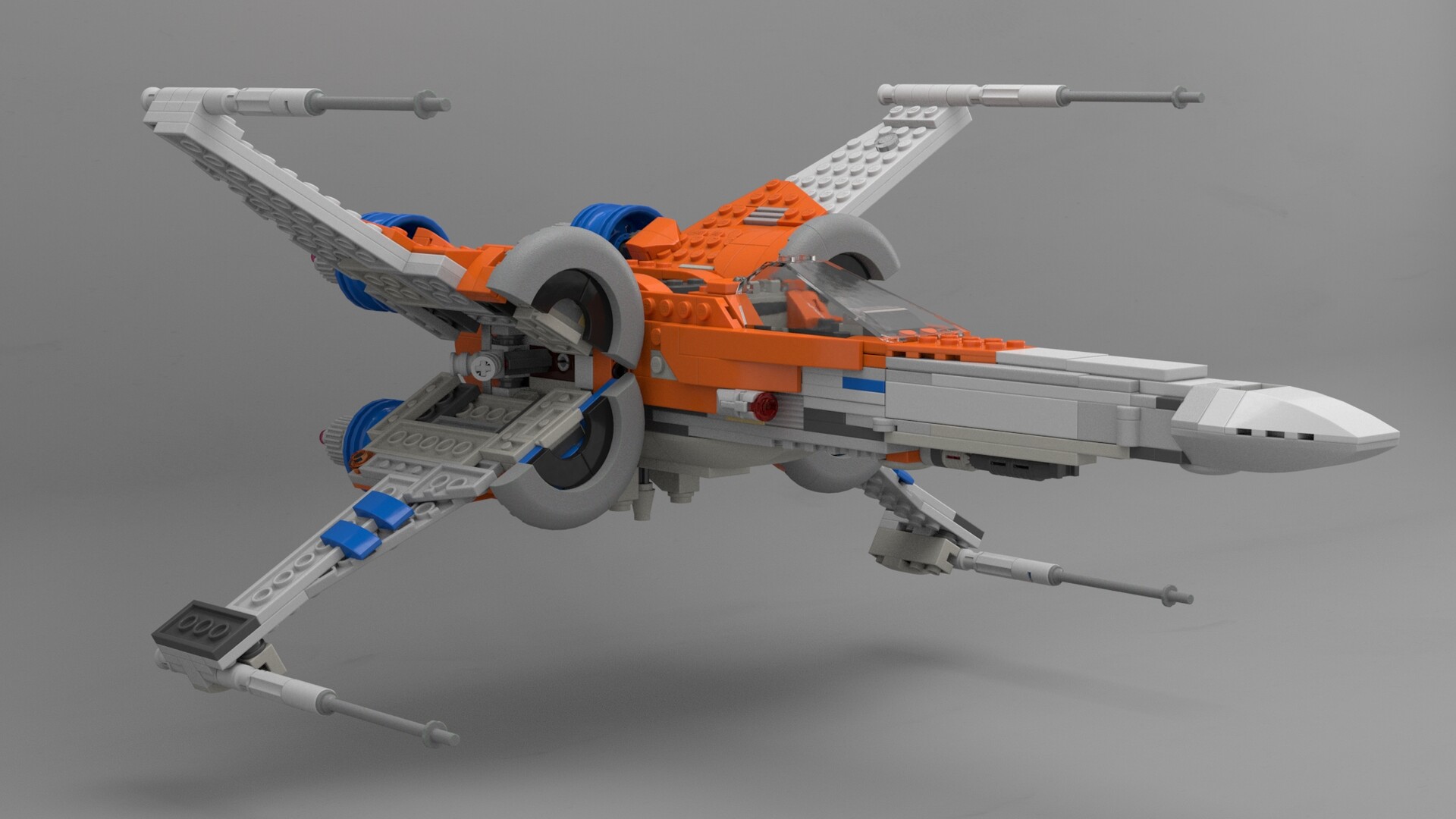 ArtStation - Lego X-Wing Fighter