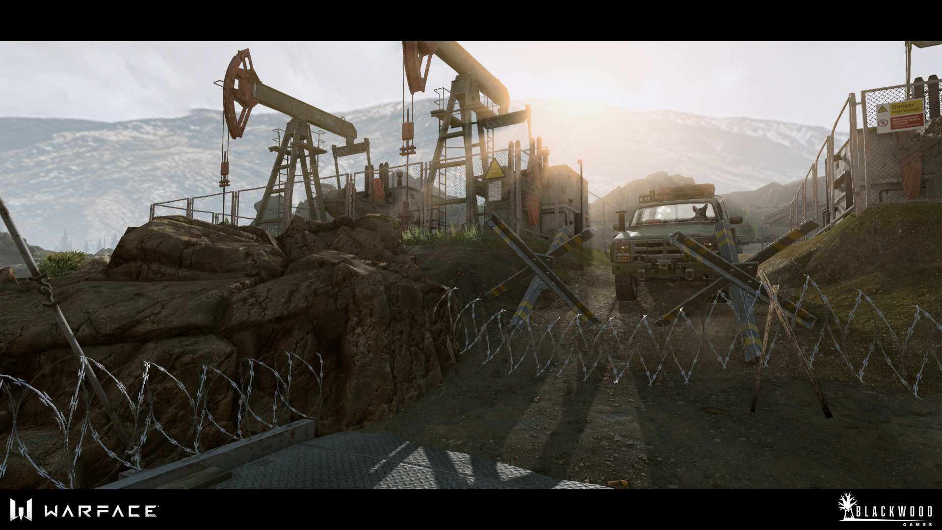 ArtStation - Warface map "Blackgold"