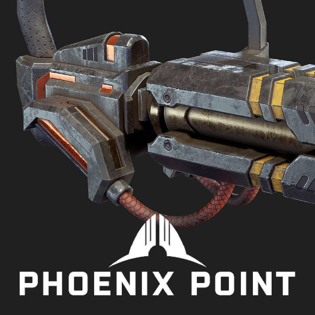 ArtStation - PHOENIX POINT - Flame Thrower