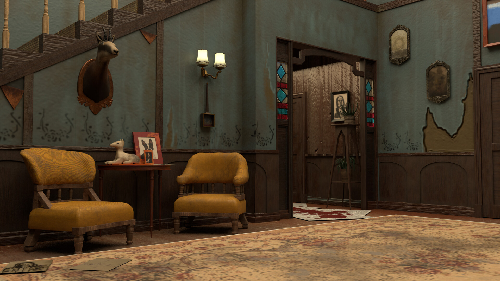 ArtStation - What We Do in the Shadows (2014) Set