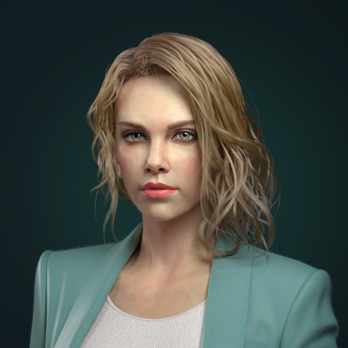 ArtStation - Practice works of realistic head portrait 头像练习