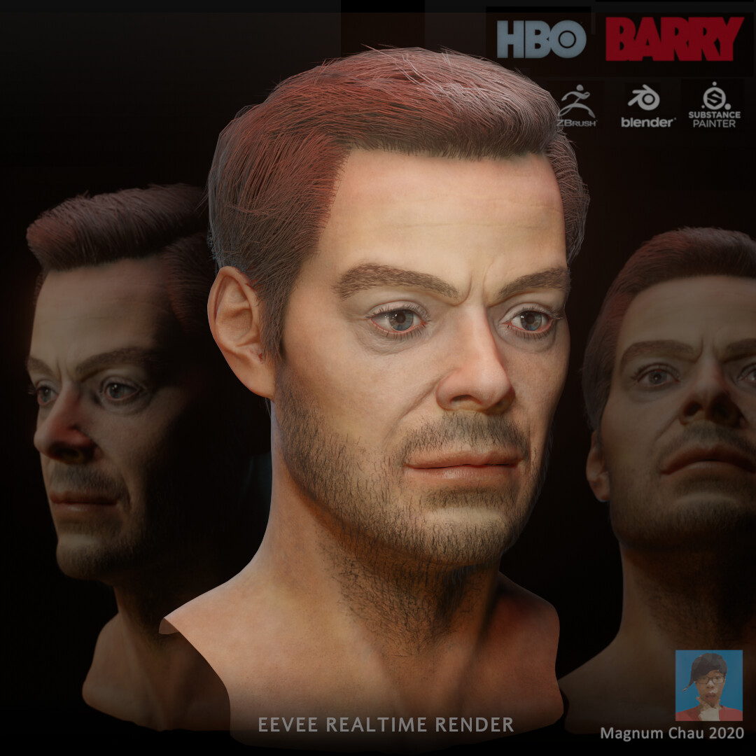 ArtStation - BARRY PBR Character