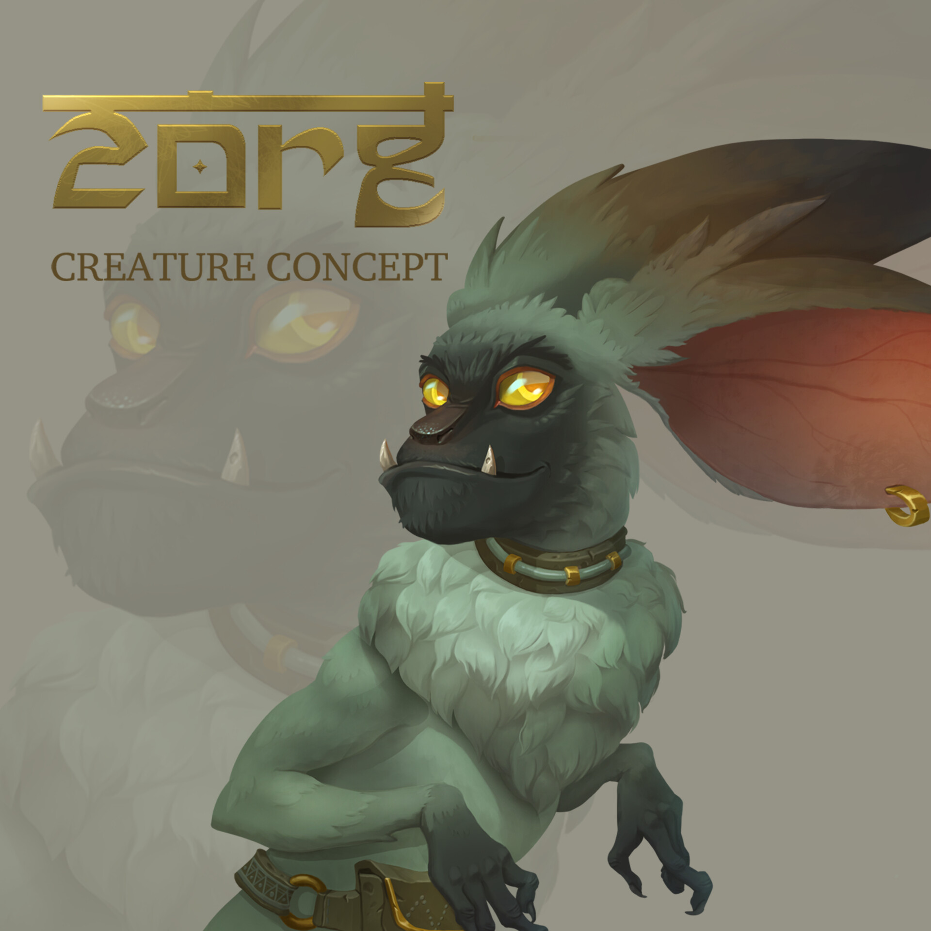 ArtStation - Zorg Creature concept