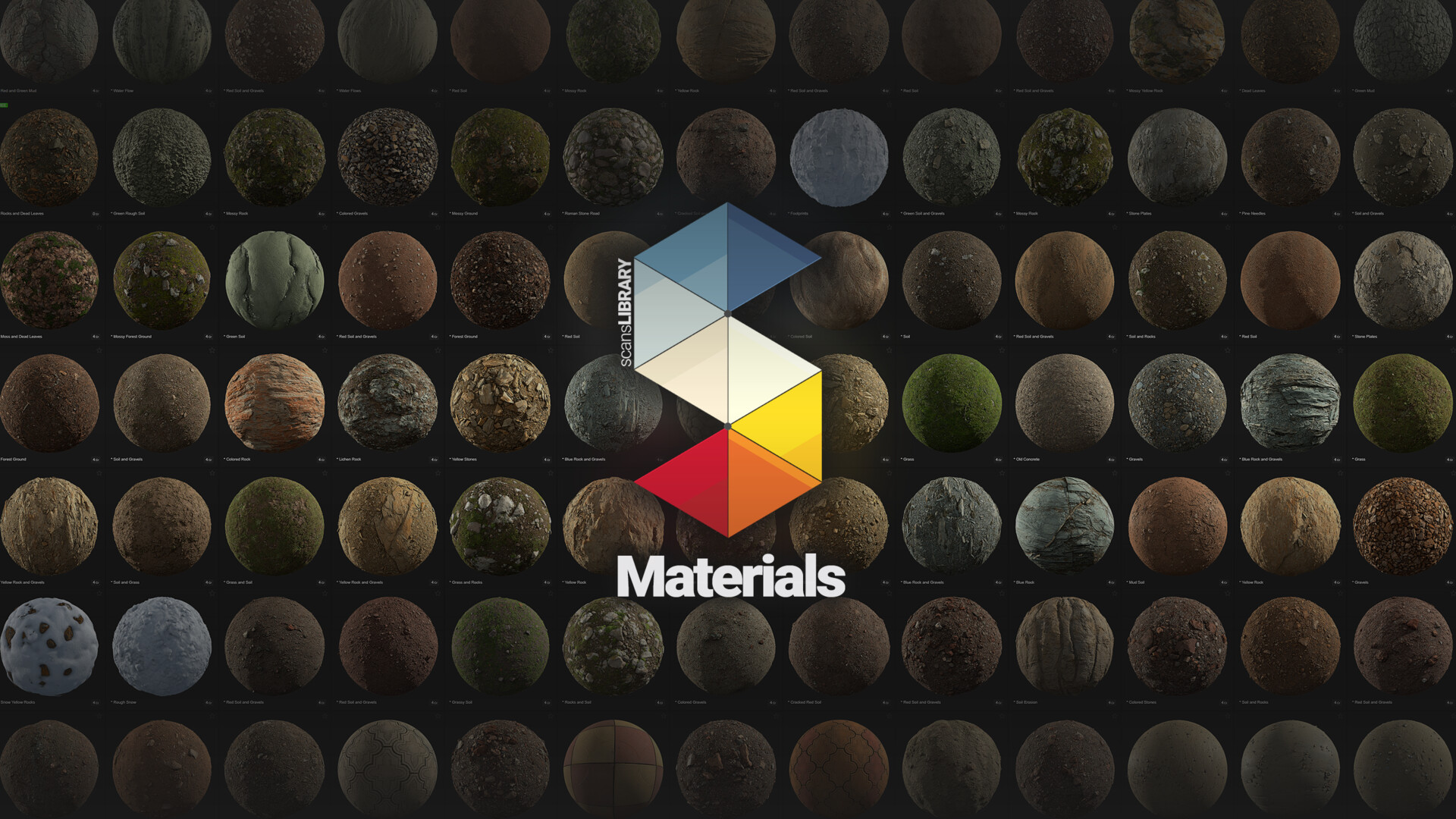 ArtStation - ScansLibrary - Materials