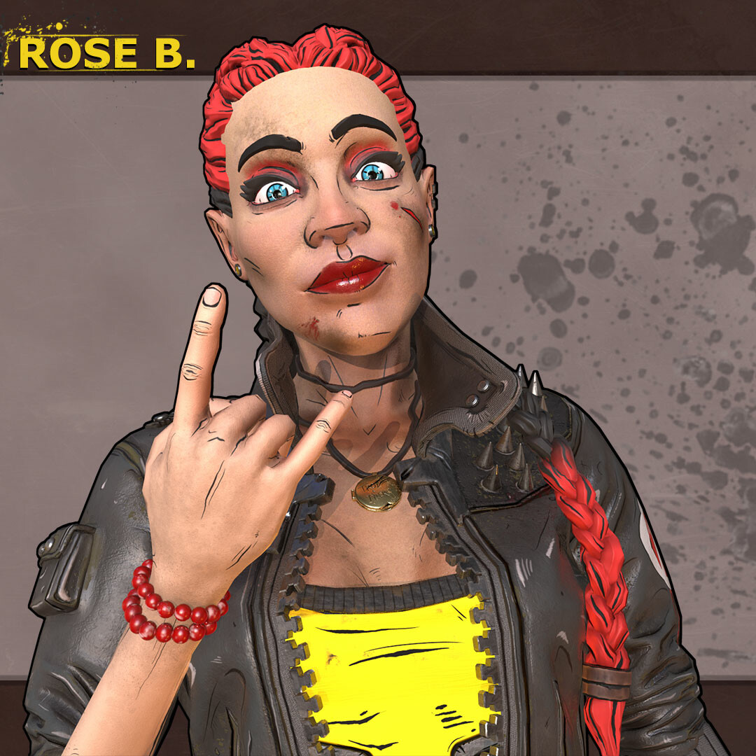 ArtStation - Rose B. Game Character