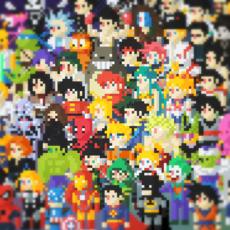 ArtStation - Random Pixel Art
