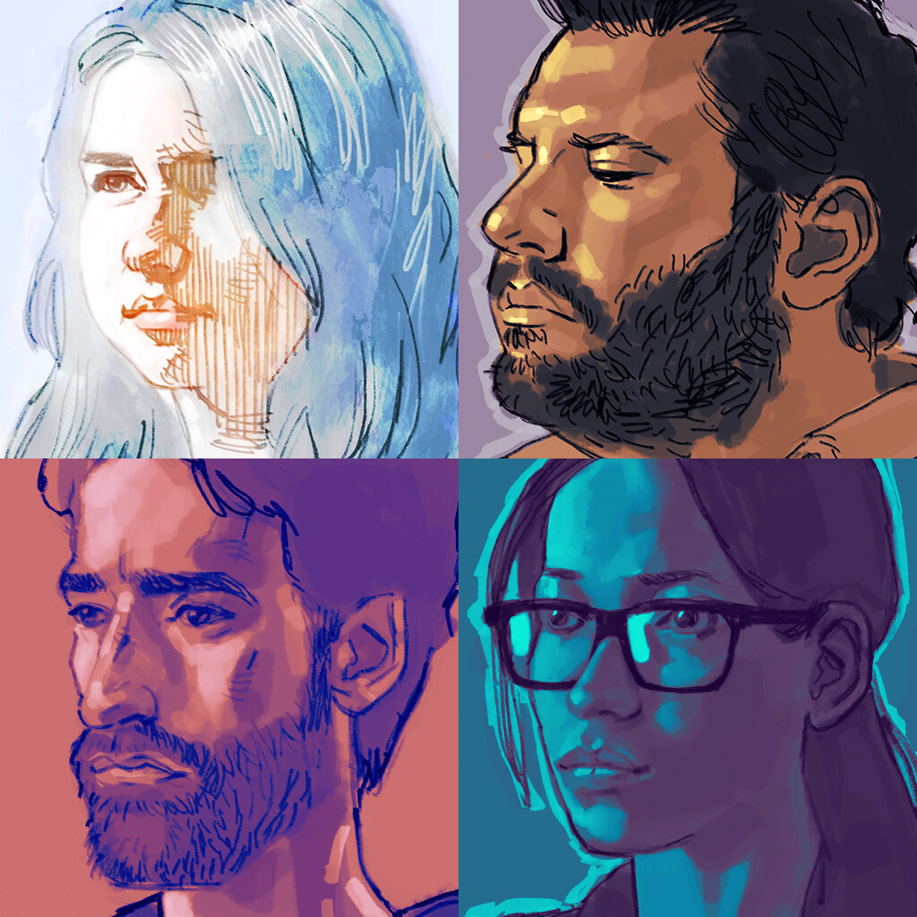 Tom Carruthers - Frontier Portrait Drawing Sessions