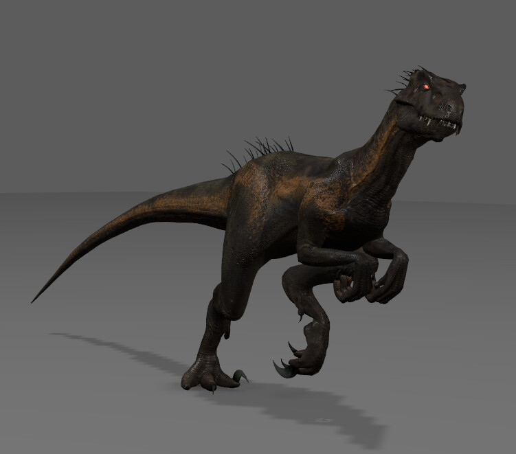 ArtStation - Indroraptor Run Cycle
