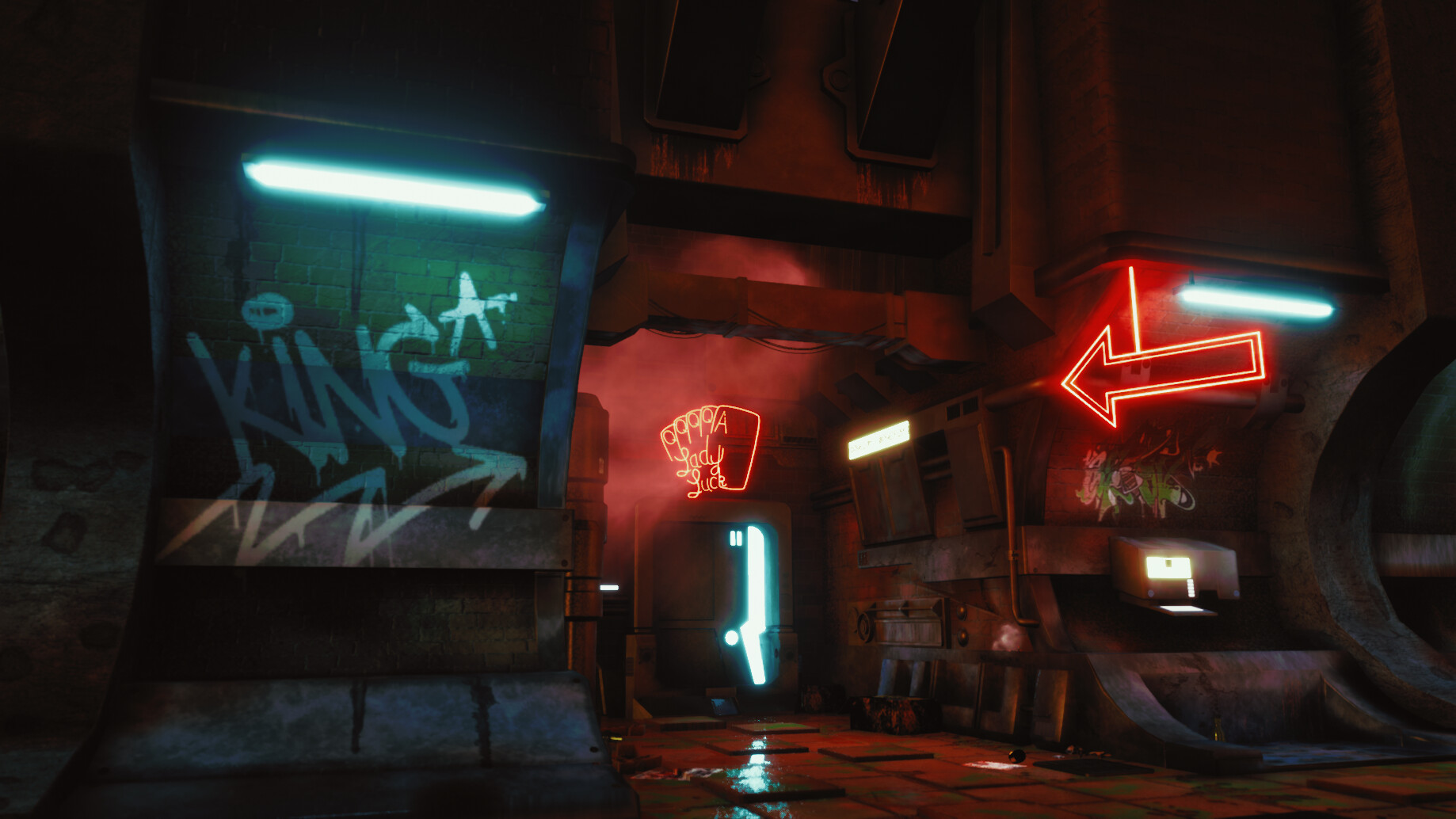 ArtStation - Sci-Fi Alley