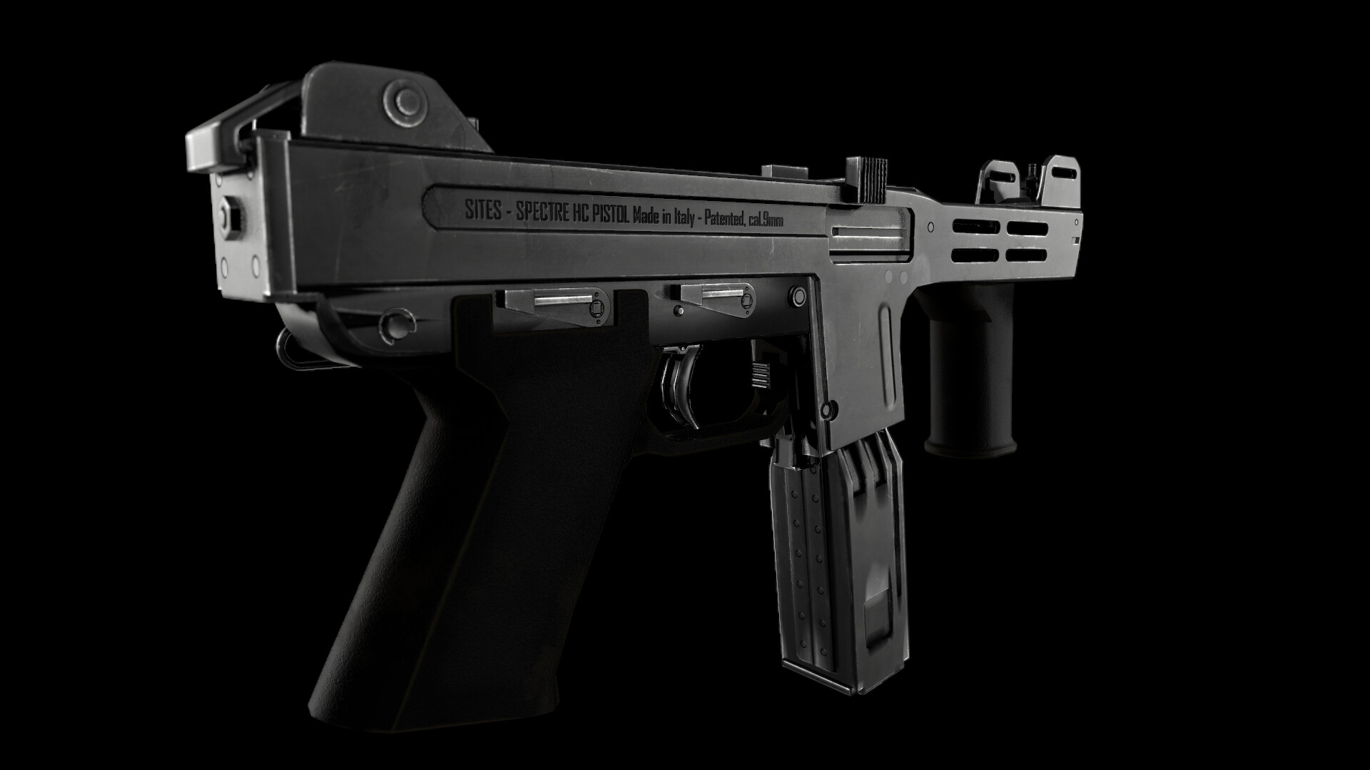 ArtStation - Sites Spectre HC 9mm Low Poly
