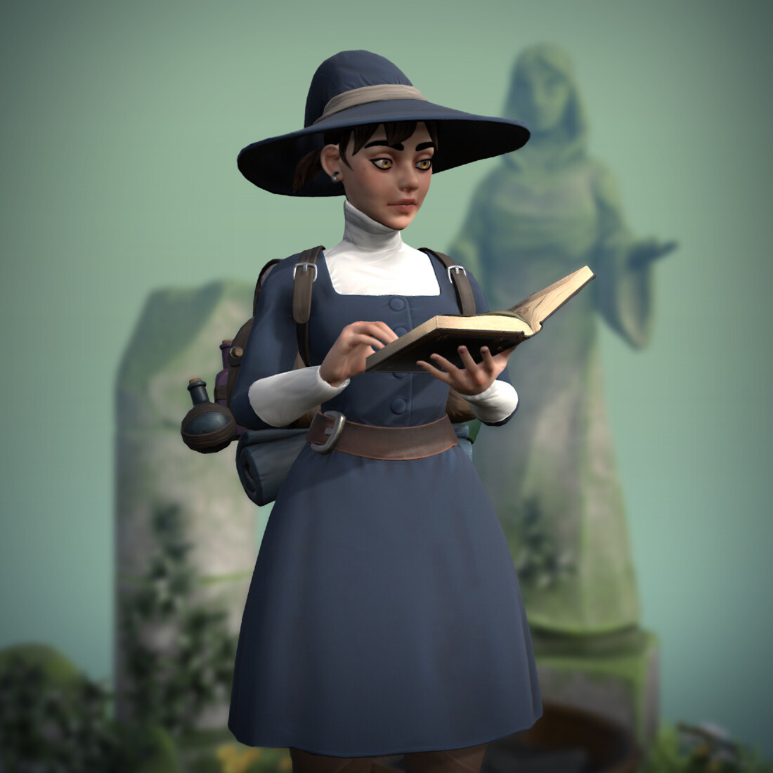ArtStation - Witch Apprentice (Real-time Character)