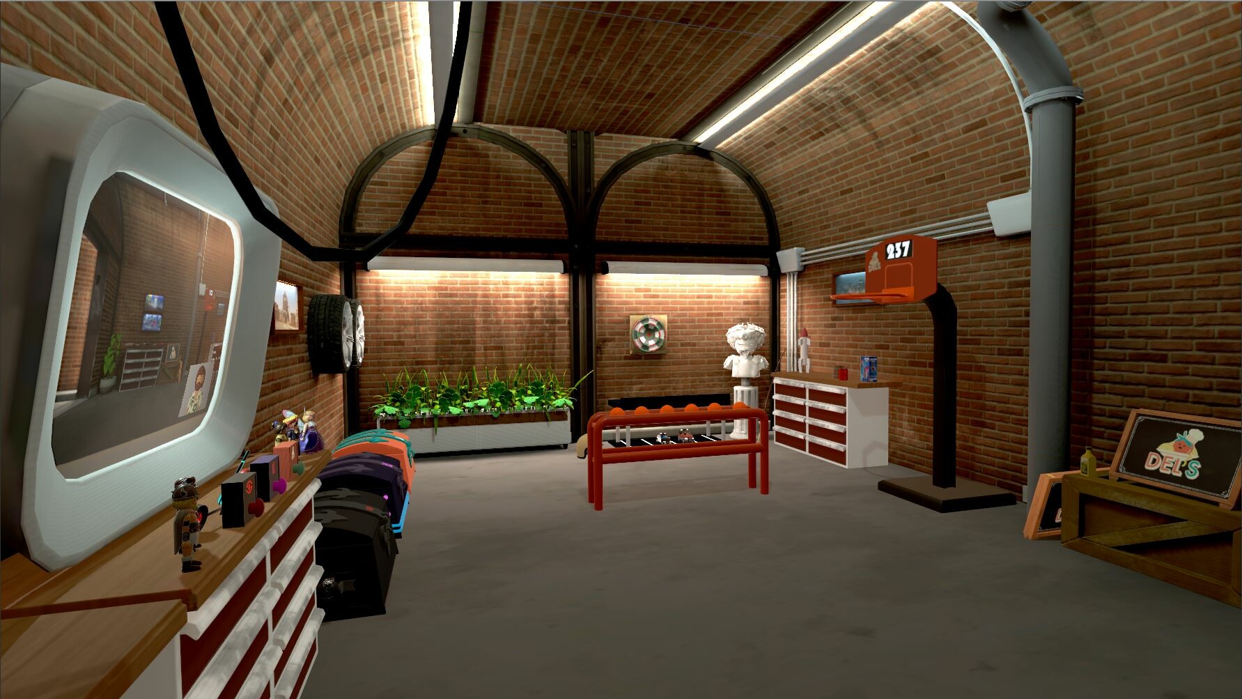 ArtStation - Playmobil VR : Garage Lighting