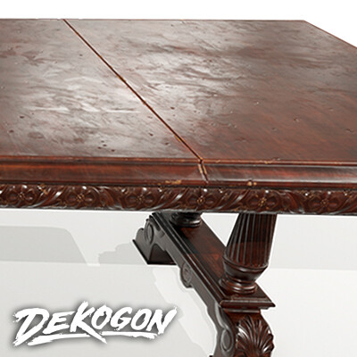 ArtStation - Medieval Table