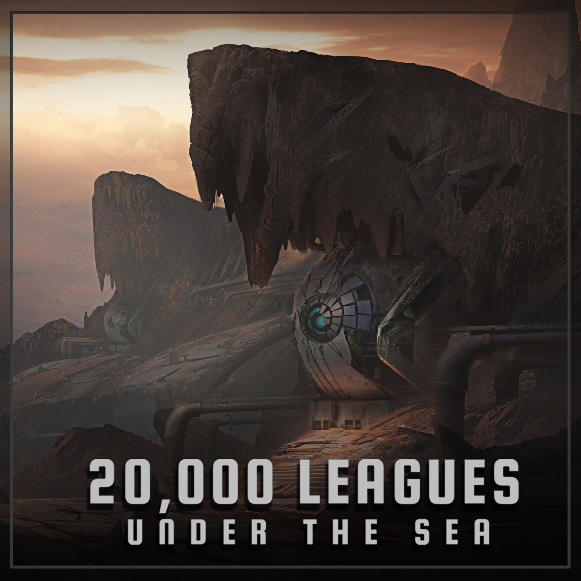 ArtStation - Abandoned Alien Power Plant