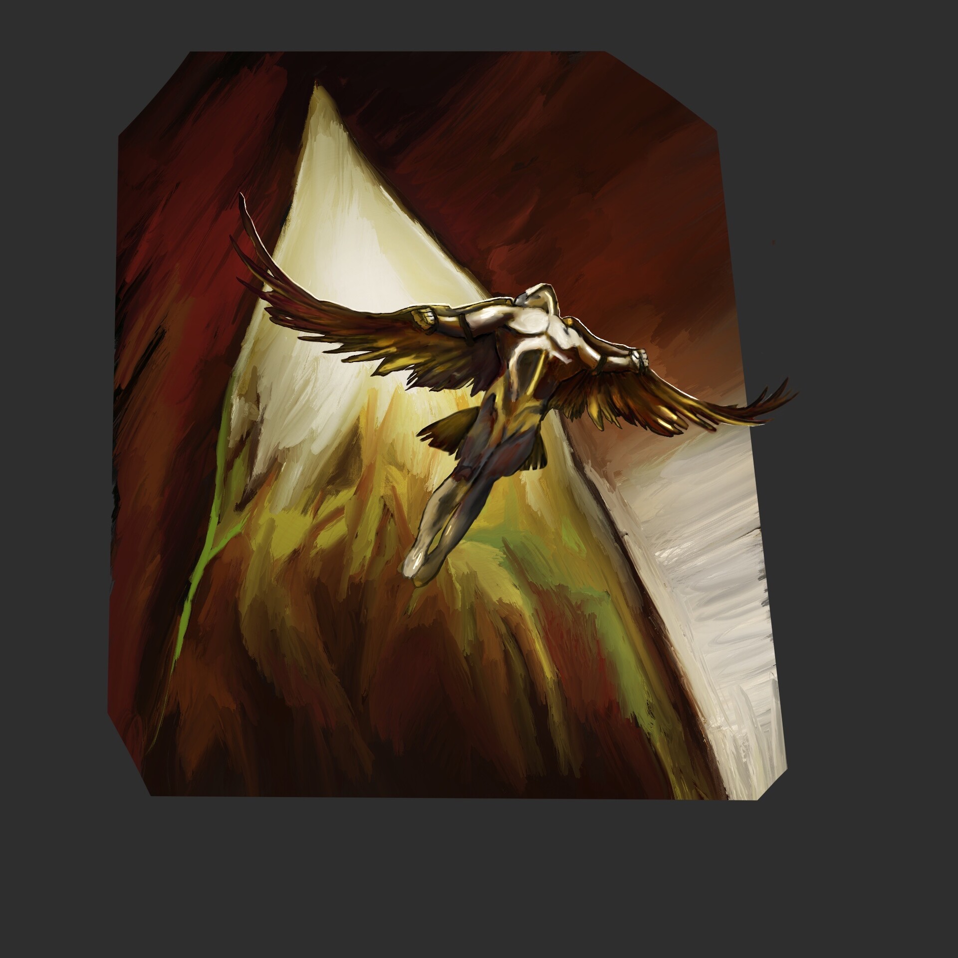 ArtStation - Icaro flying