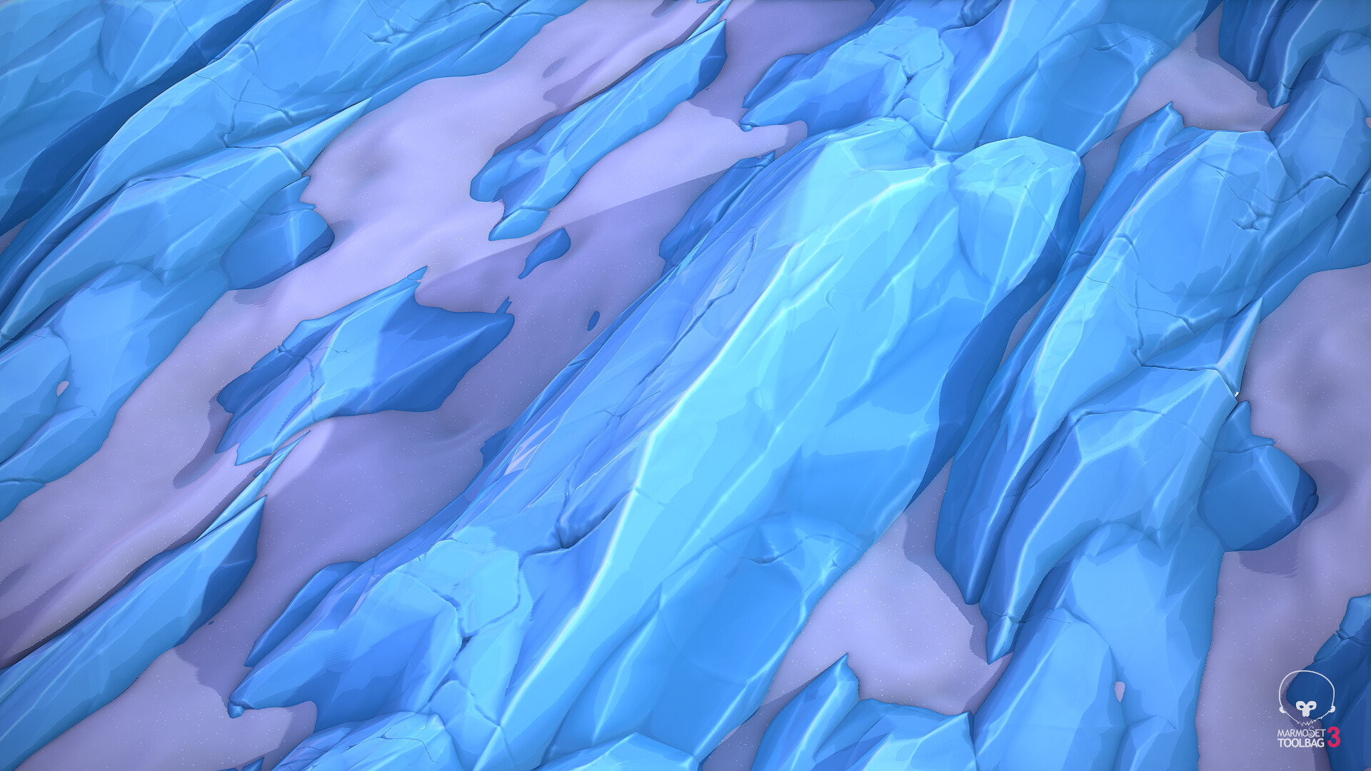 ArtStation - Stylized Iceberg