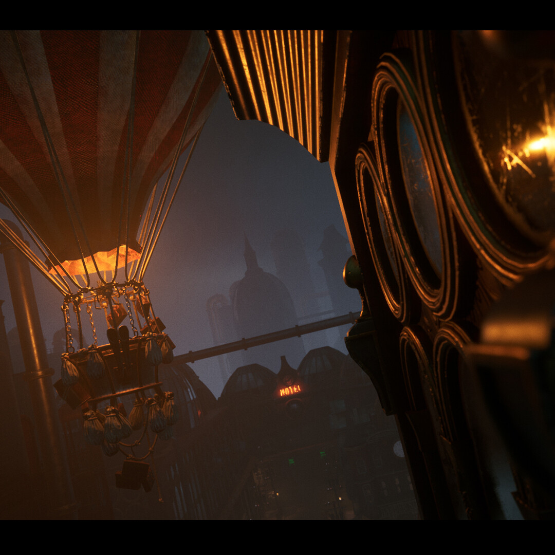 ArtStation - Leartes Steampunk Environment cinematic Relight