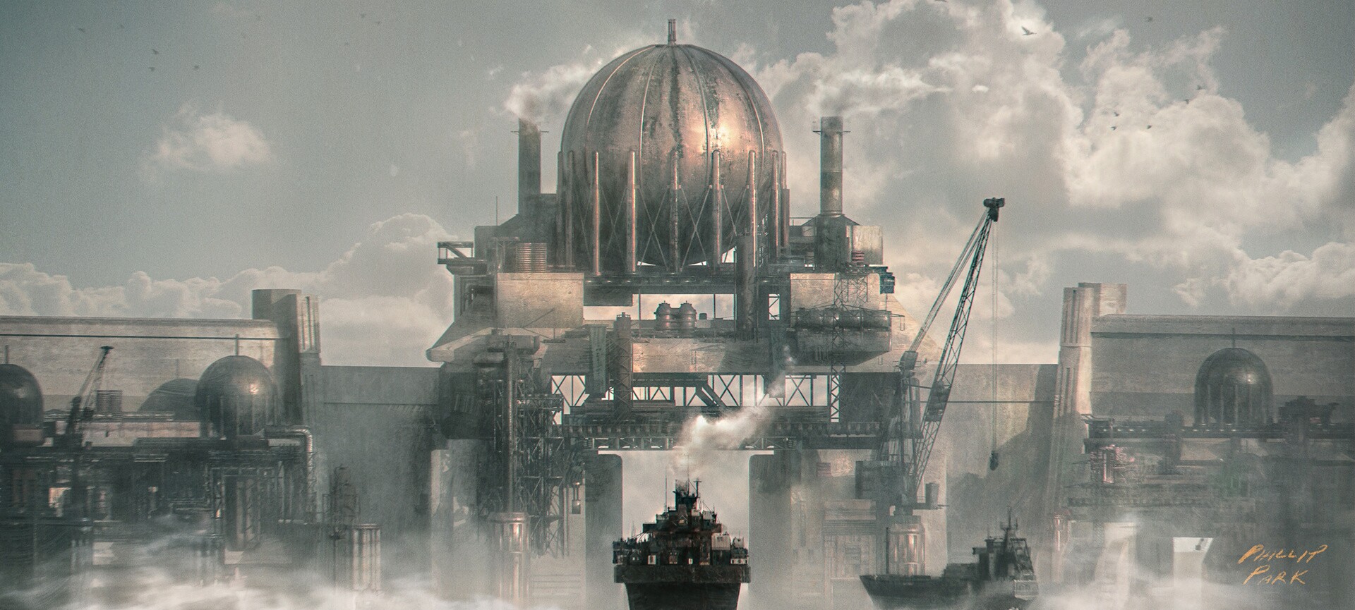ArtStation - Harbor Gates