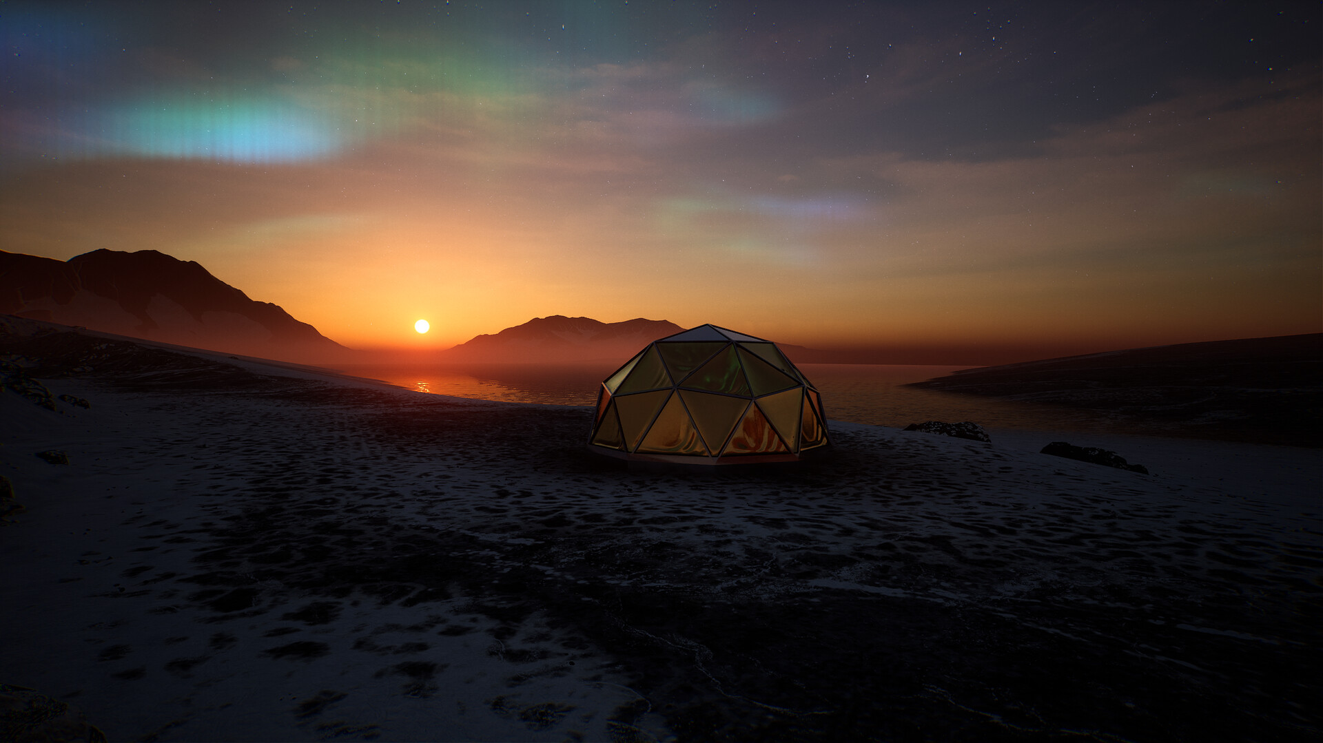 ArtStation - Self Isolation - Lighting Art Scenes