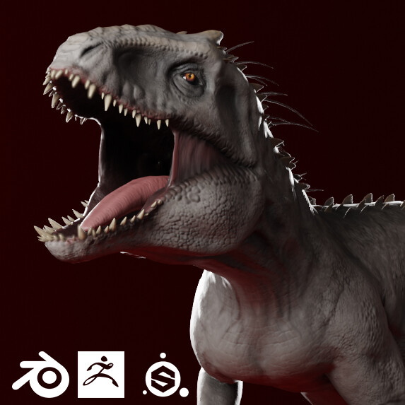 ArtStation - Indominus Rex