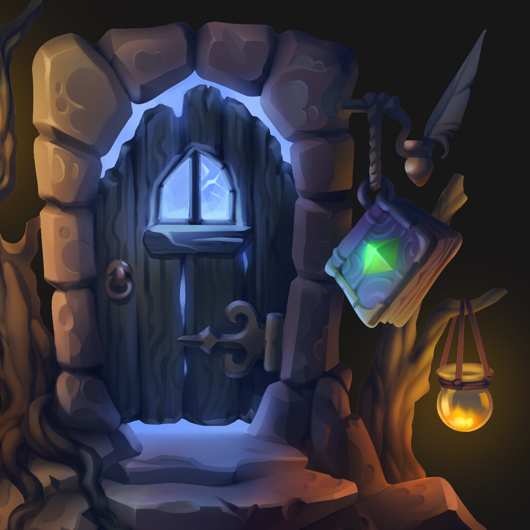 ArtStation - Magic Door
