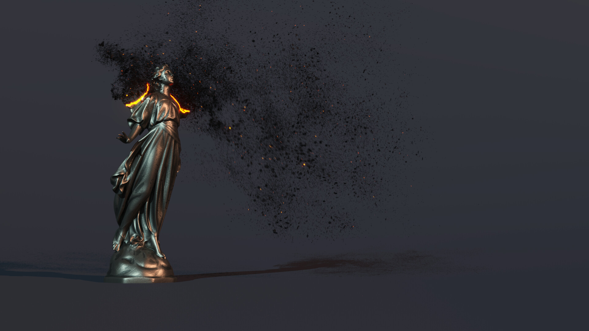 ArtStation - DISINTEGRATION EFFECT