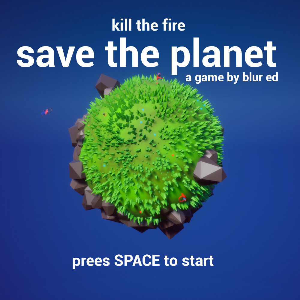 ArtStation - Planet On Fire