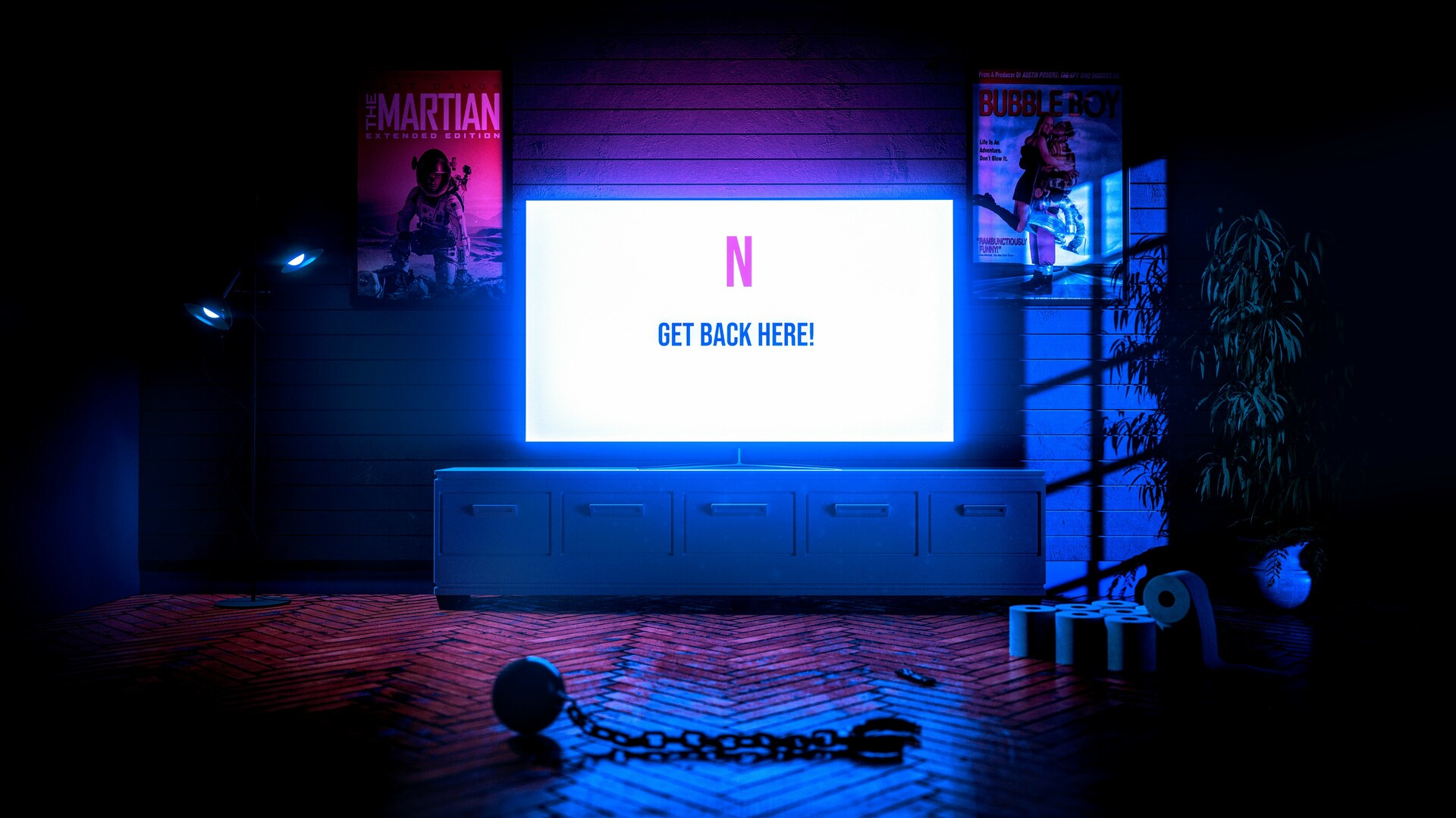 ArtStation - Netflix Lockdown