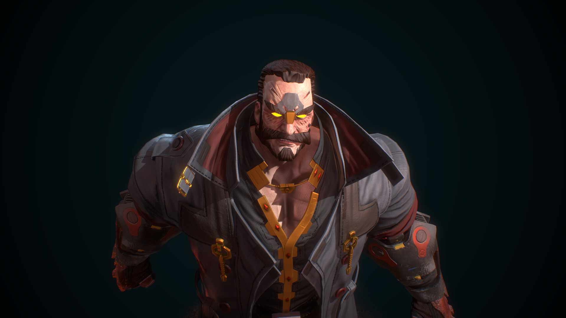 ArtStation - Cyborg Unit 3D Character Real time